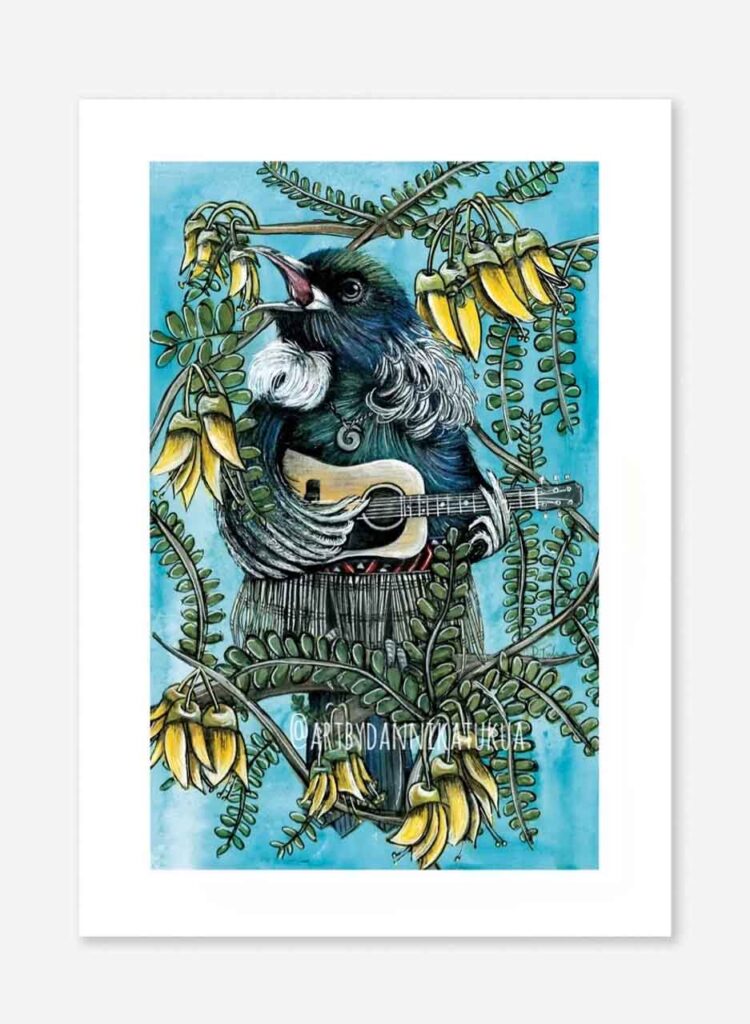Tawera the Tui – Dannika Tukua – The White Sail Gallery