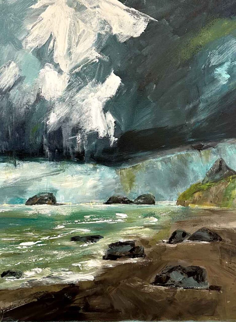From Tapuae Beach – Deb Williams – The White Sail Gallery
